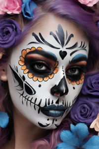 DIY Skeleton Makeup - DIY Cuteness