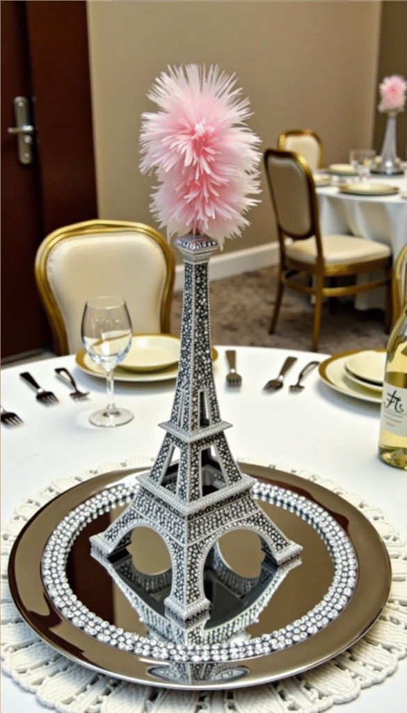 DIY Eiffel Tower Centerpieces for a Paris-Themed Party - DIY Cuteness