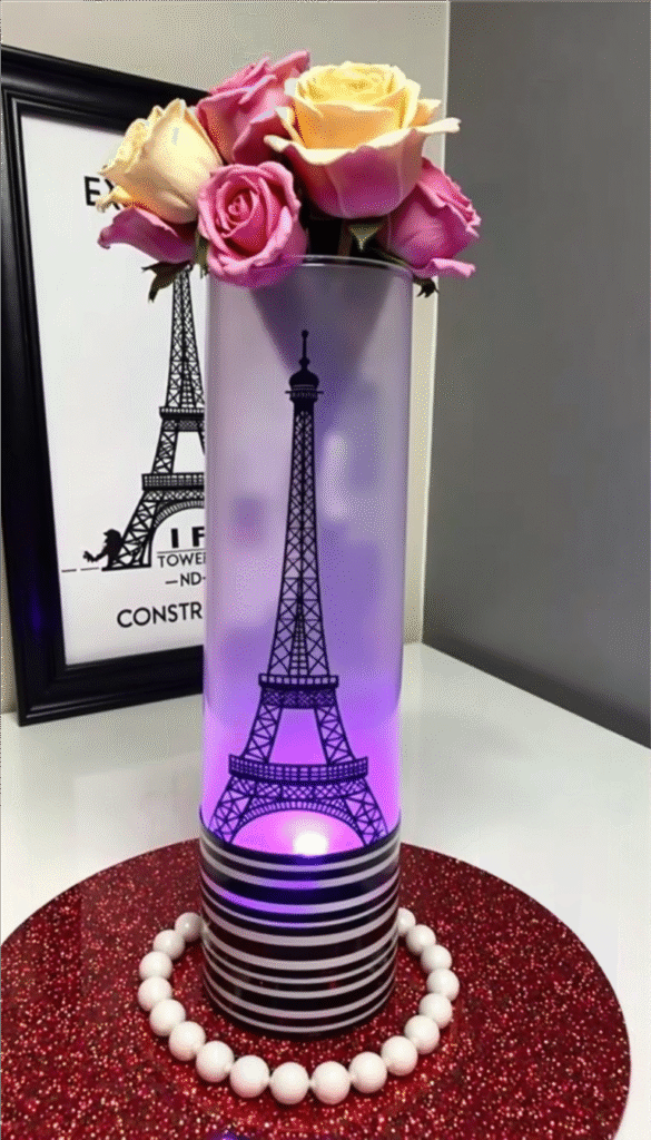 DIY Eiffel Tower Centerpieces for a Paris-Themed Party - DIY Cuteness