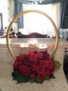 DIY Floral Wedding Hoop - DIY Cuteness for your big day or bridal shower