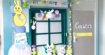 Easter Classroom Door Decor - DIY Cuteness