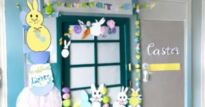 Easter Classroom Door Decor - DIY Cuteness