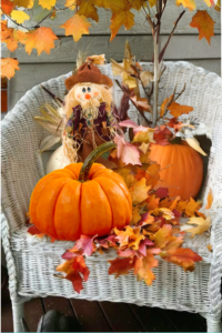 Rustic Fall Porch Decor Ideas - DIY Cuteness